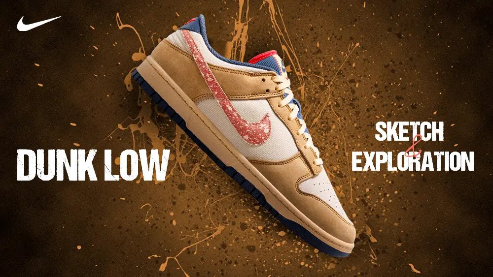 nike dunk low coloring page