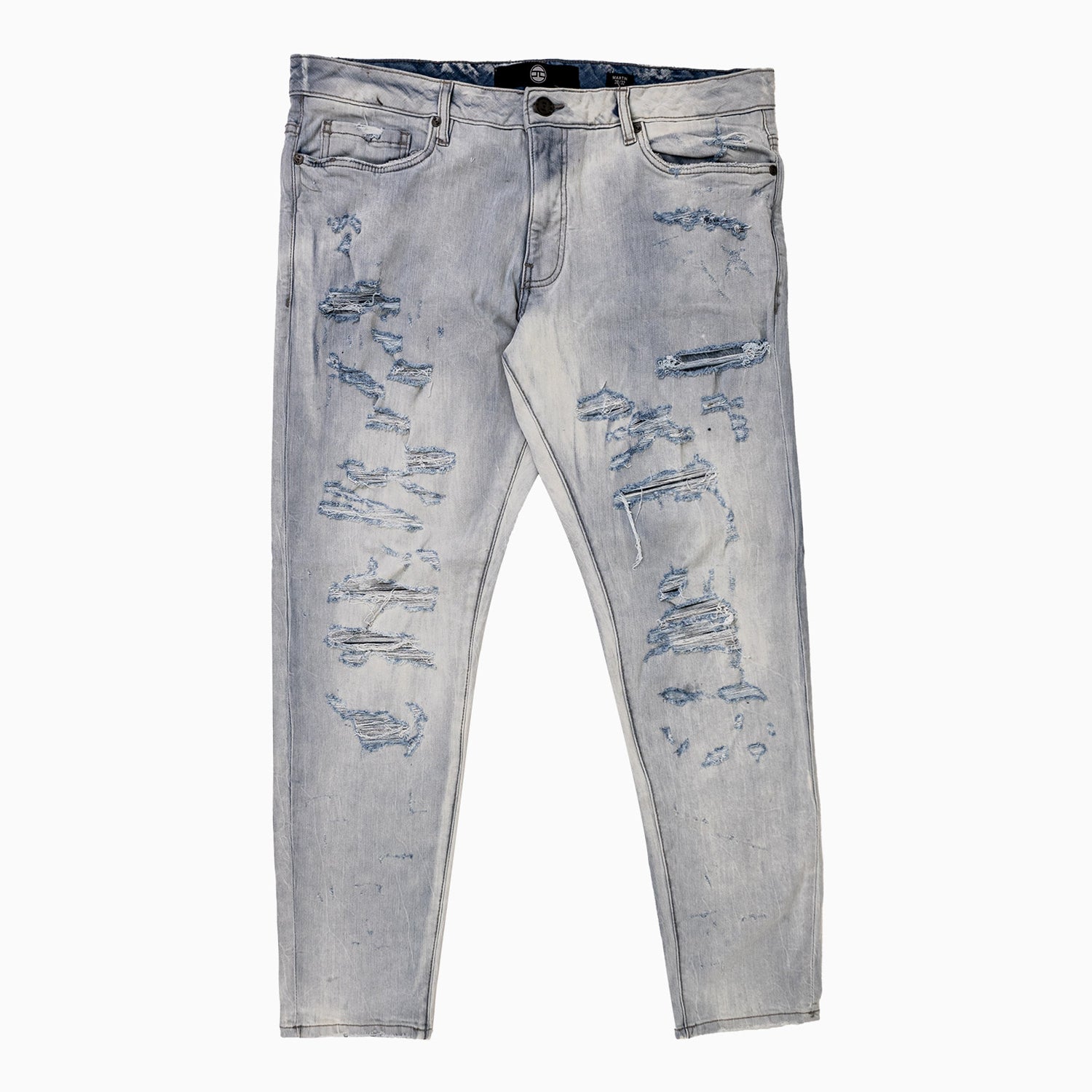Jordan Craig Men's Shreds Denim Jeans Pant