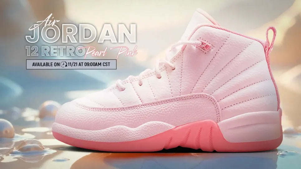 Air Jordan 12 “Pearl Pink” 2025 – Kids’ Exclusive Drop