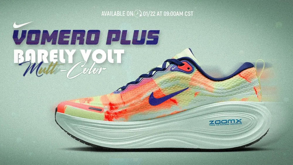 Nike Vomero Plus “Barely Volt Multi-Color” Men’s Running Shoes 2026