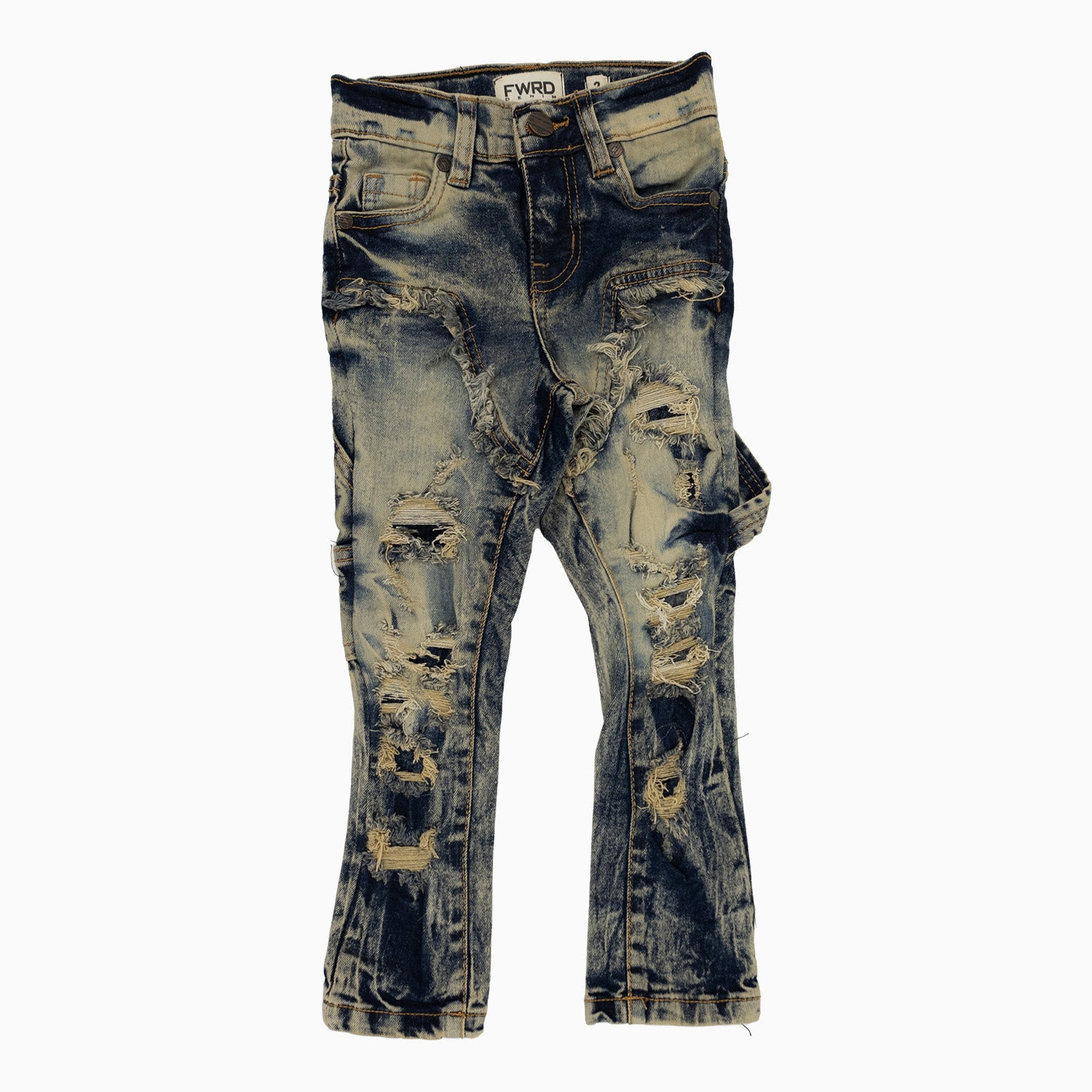 Evolution Kid's Distressed Carpenter Slim Jeans Pant