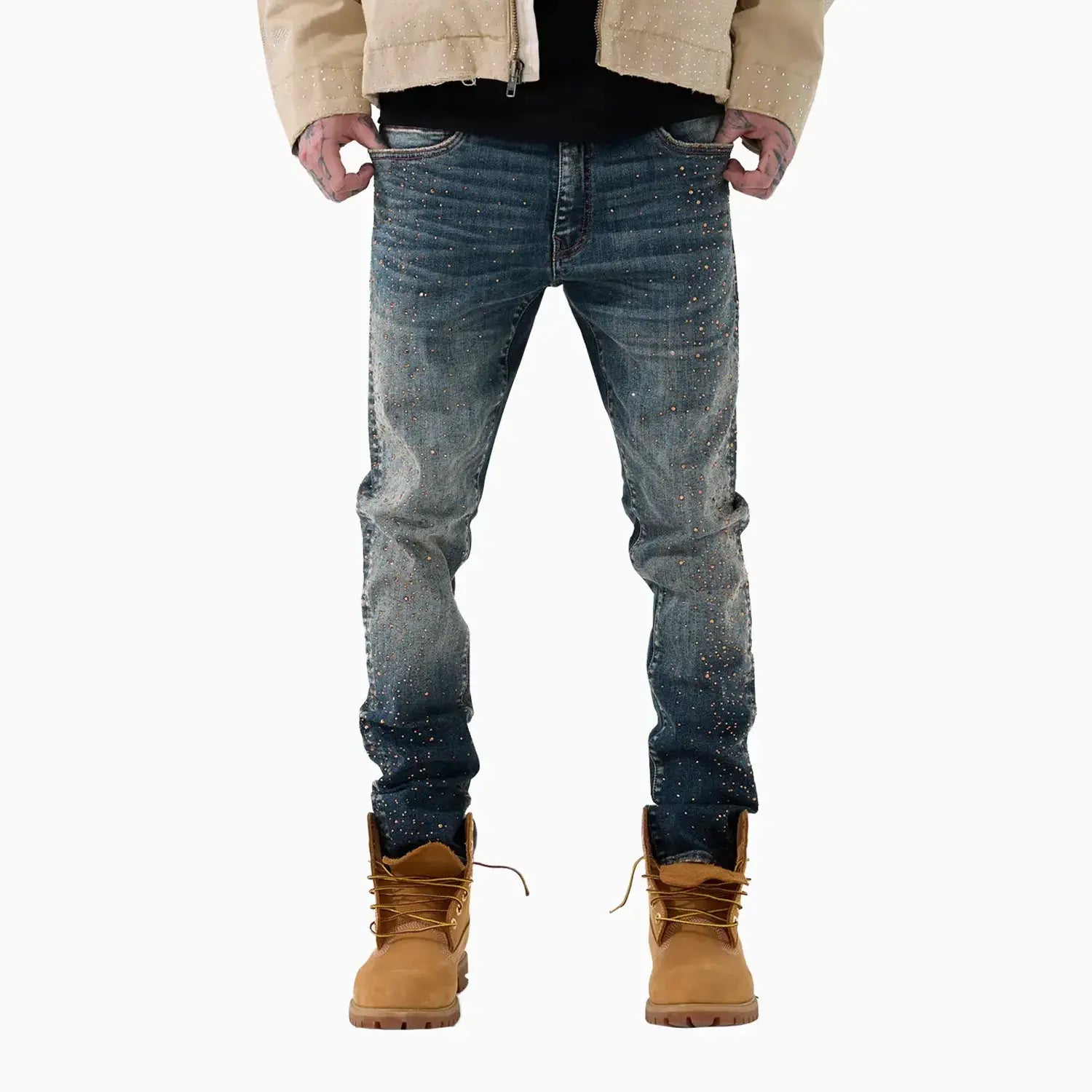 Jordan Craig Men's Skinny Ultralight Beam Denim Pant
