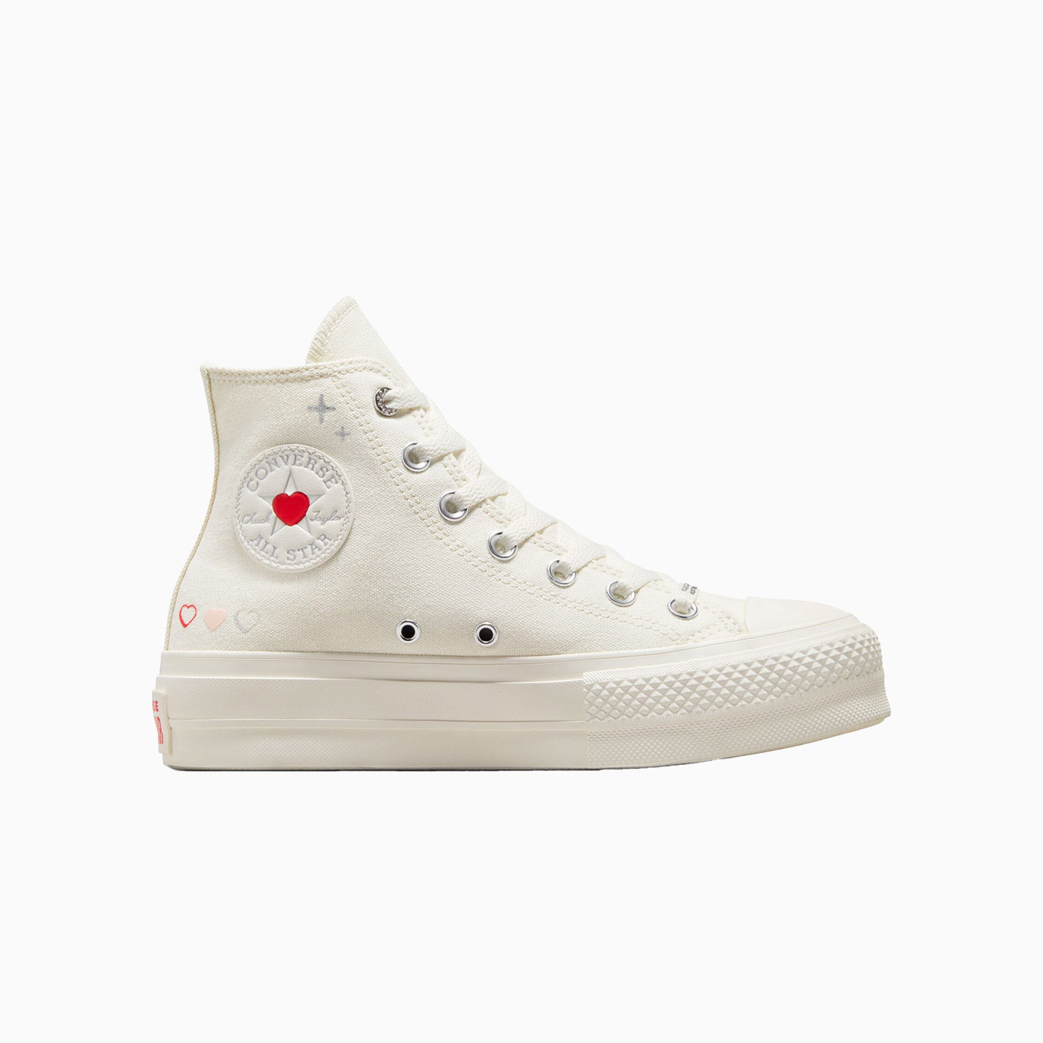 Converse Women's Chuck Taylor All Star High Lift Platform Y2K Heart
