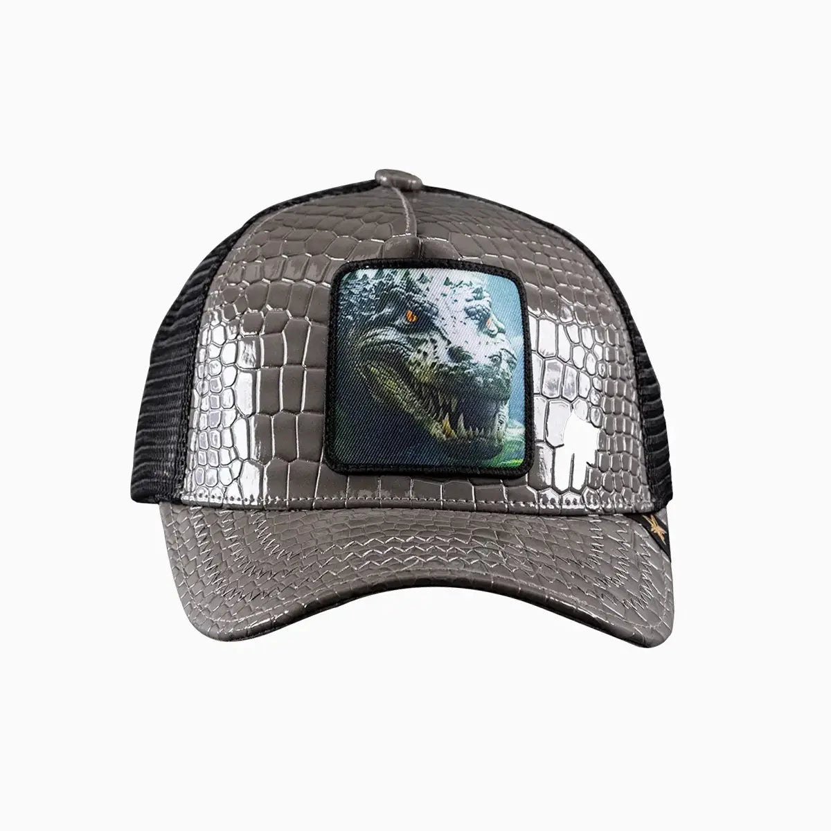 Gold Star Hats The Predator Leather Trucker Hat