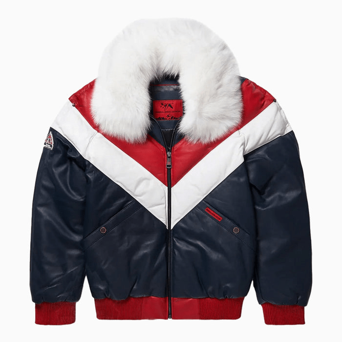 Goose Country Men's Bomber Fur Jacket