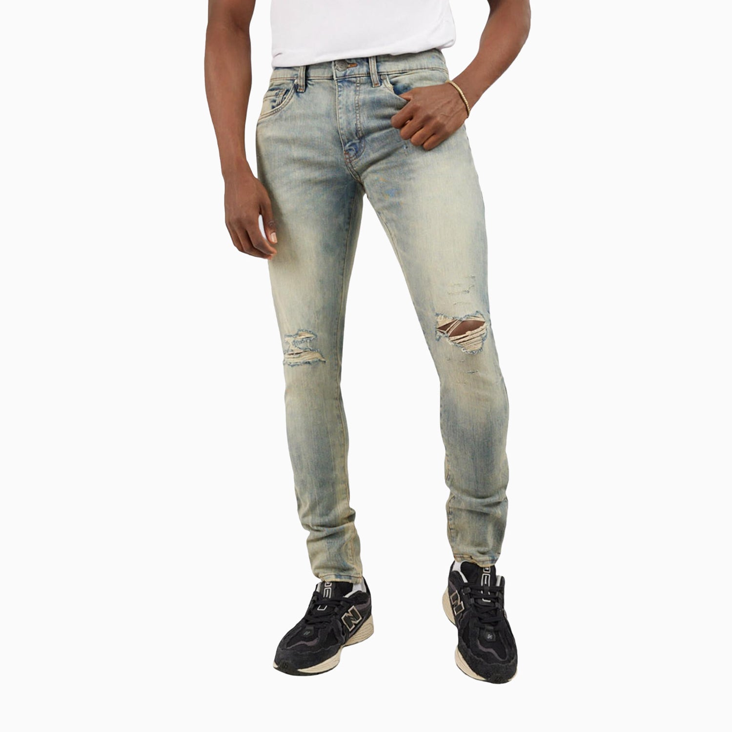 Jordan Craig Men's Shreds Men's Jeans Ross Denim Pant