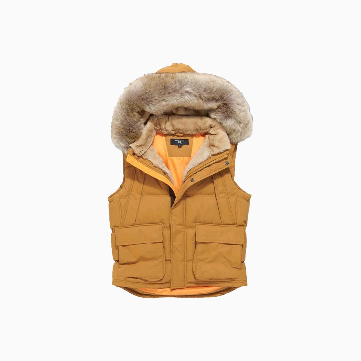 Jordan Craig Men's Yukon Fur Lined Hooded Puffer Vest