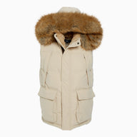Jordan Craig Men's Yukon Fur Lined Hooded Puffer Vest