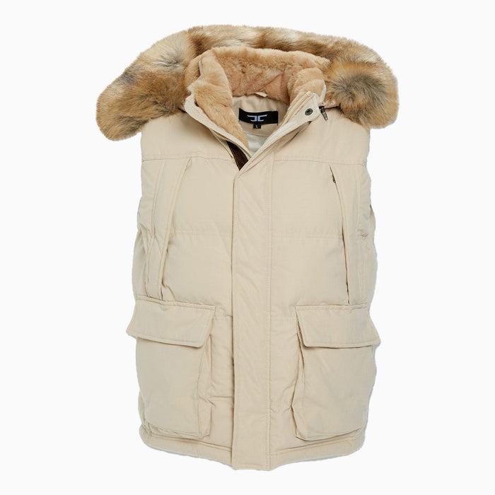 Jordan Craig Men's Yukon Fur Lined Hooded Puffer Vest