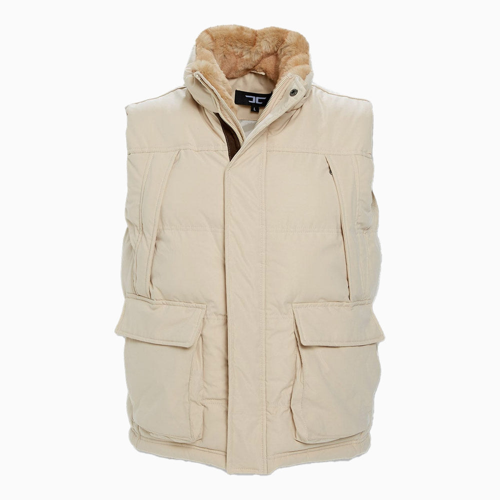 Jordan Craig Men's Yukon Fur Lined Hooded Puffer Vest