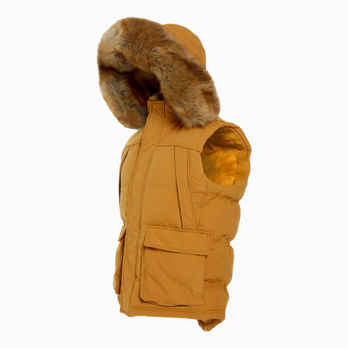 Jordan Craig Men's Yukon Fur Lined Hooded Puffer Vest