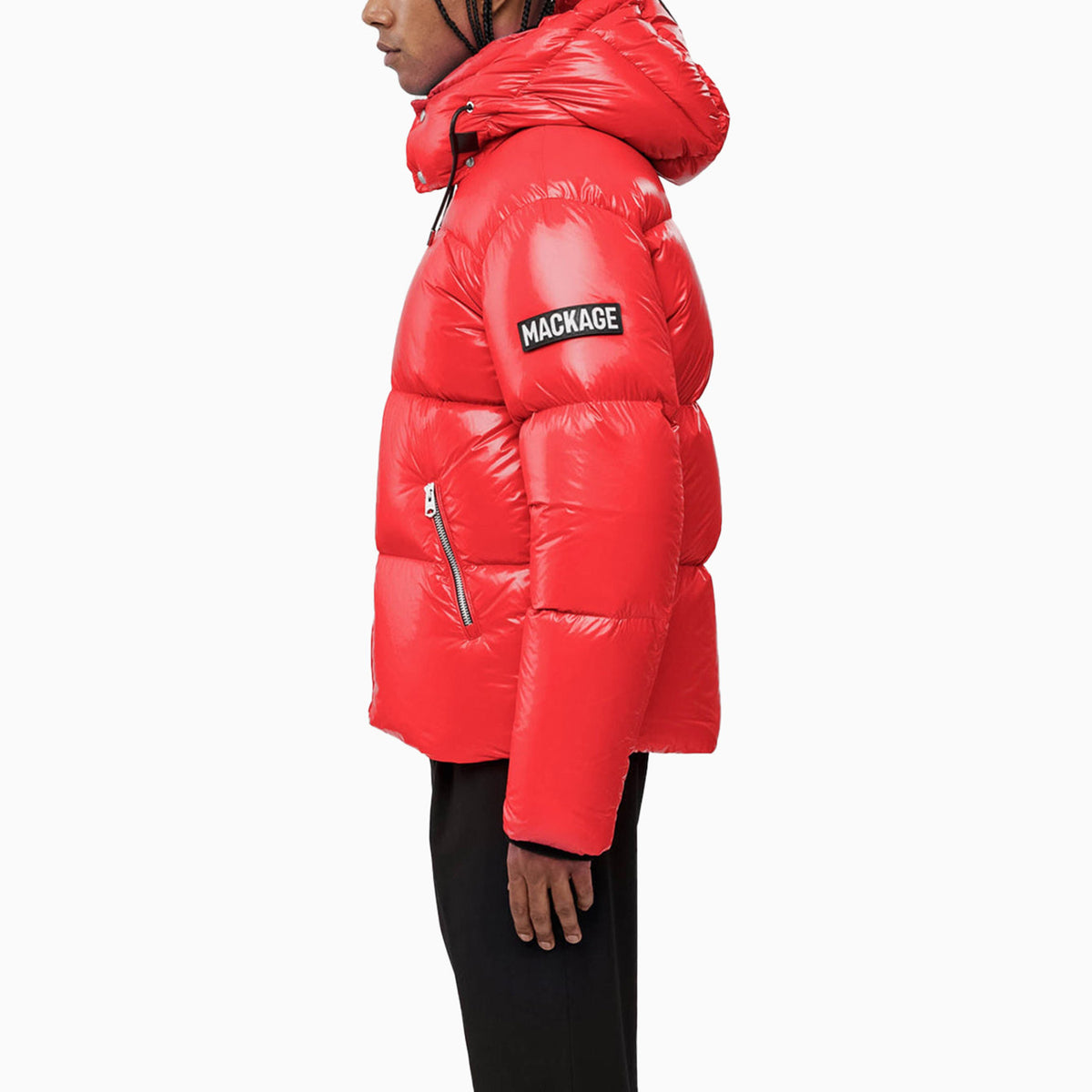 Mackage Men's Kent-Z Lustrous Light Down Hood Jacket