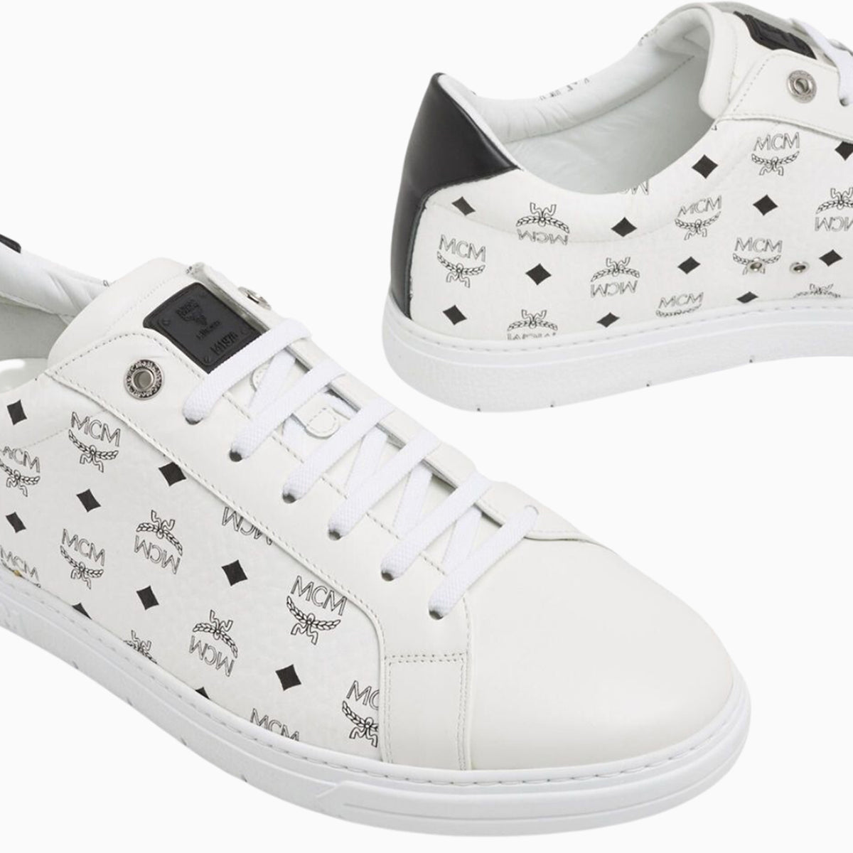 MCM Men's Terrain Lo Sneakers In Visetos