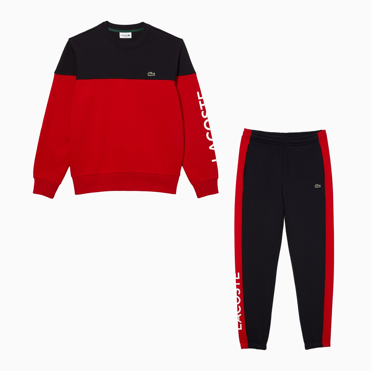 Men's Lacoste Classic Colourblock Branded Outfit