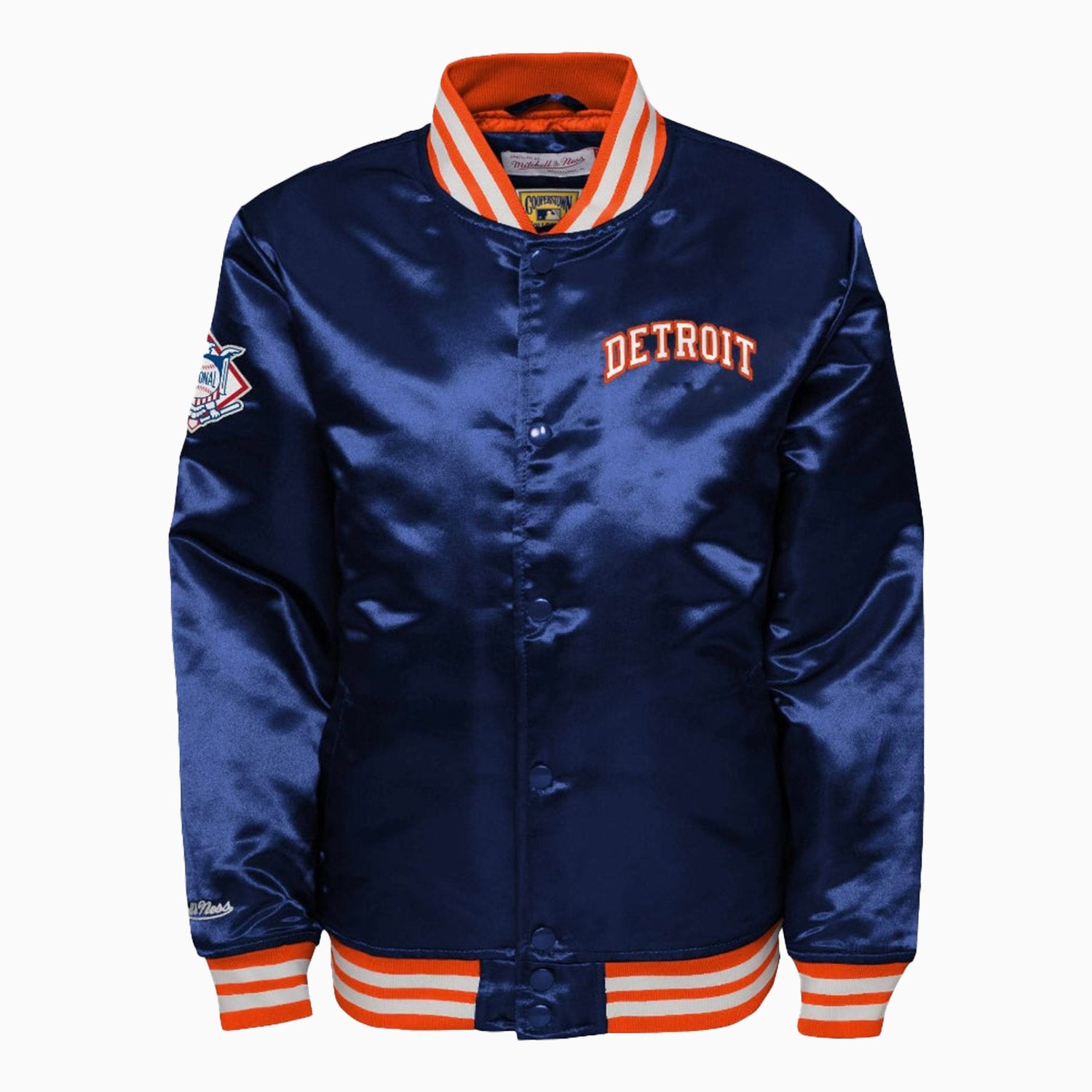 Mitchell & Ness Kid's Detroit Tigers MLB Heavyweight Satin Jacket