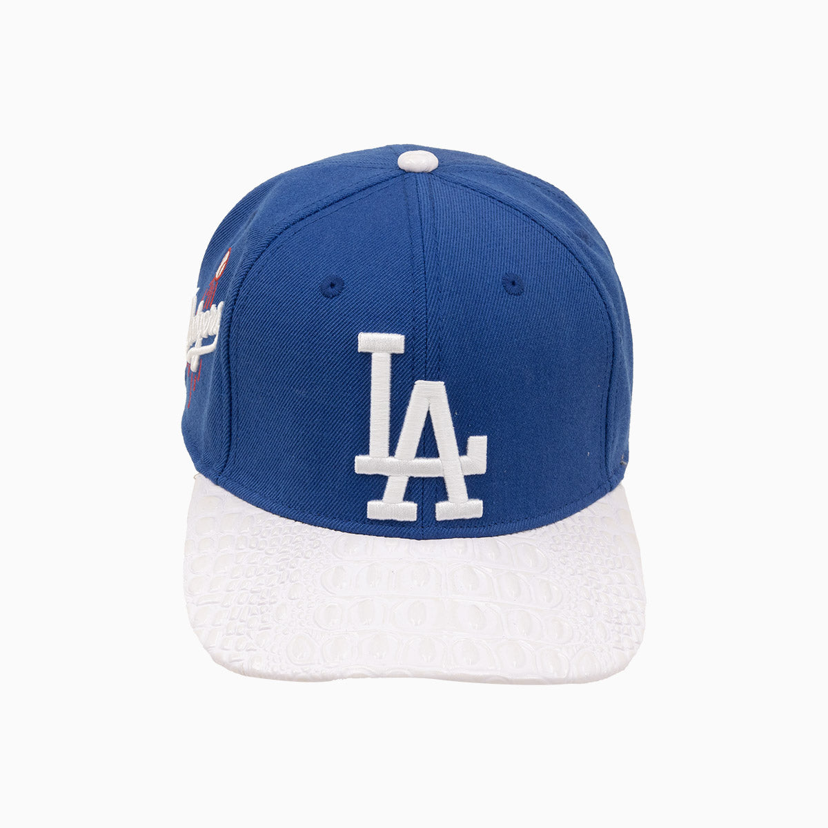 Pro Standard Los Angeles Dodgers MLB Hat With Leather Visor