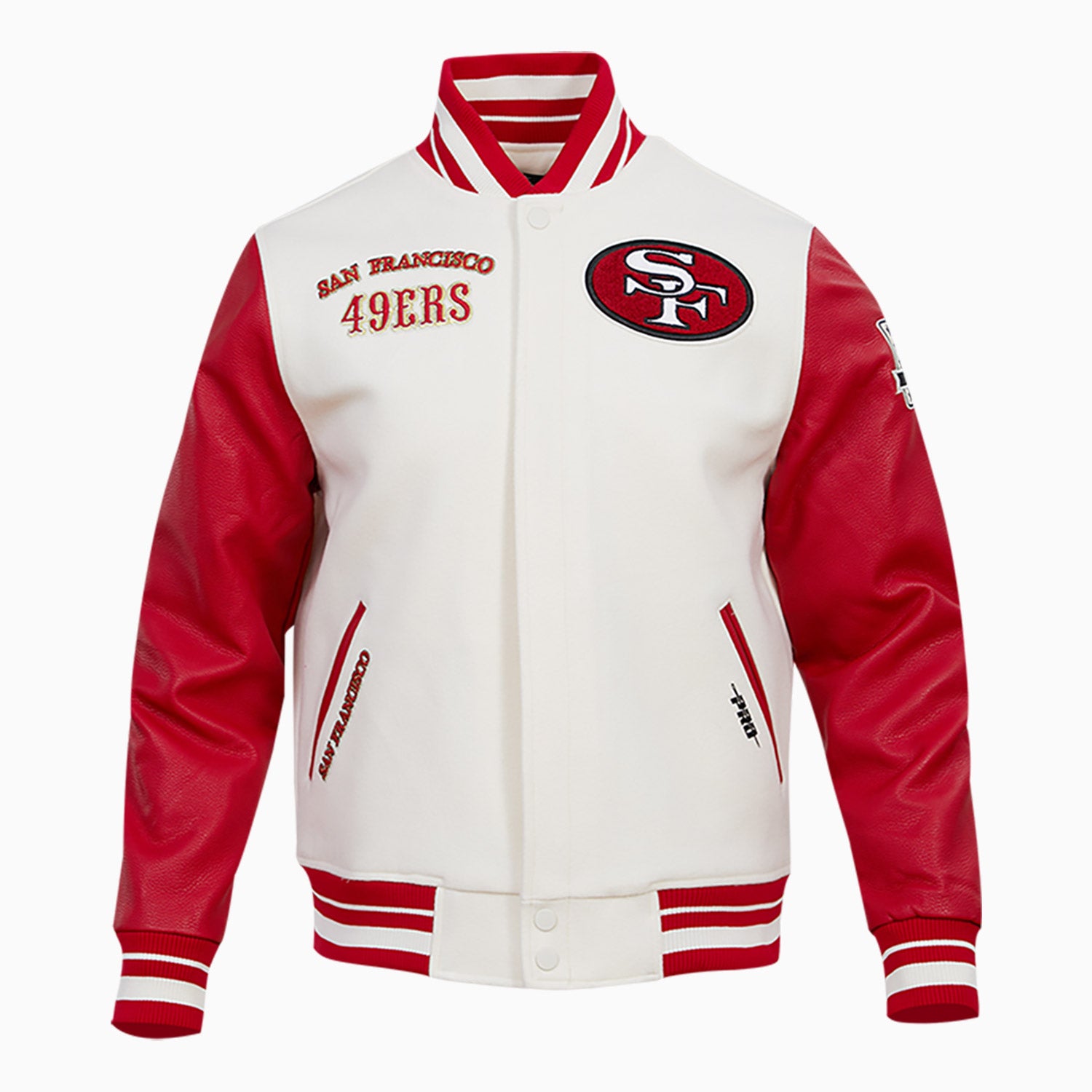 Pro Standard Men's San Francisco 49Ers NFL Varsity Jacket