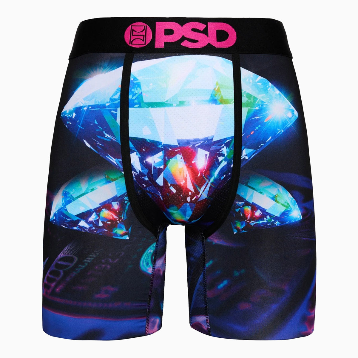 PSD Underwear Men's Diamond Triad Boxer Brief