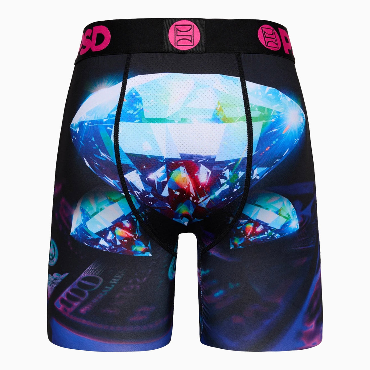 PSD Underwear Men's Diamond Triad Boxer Brief