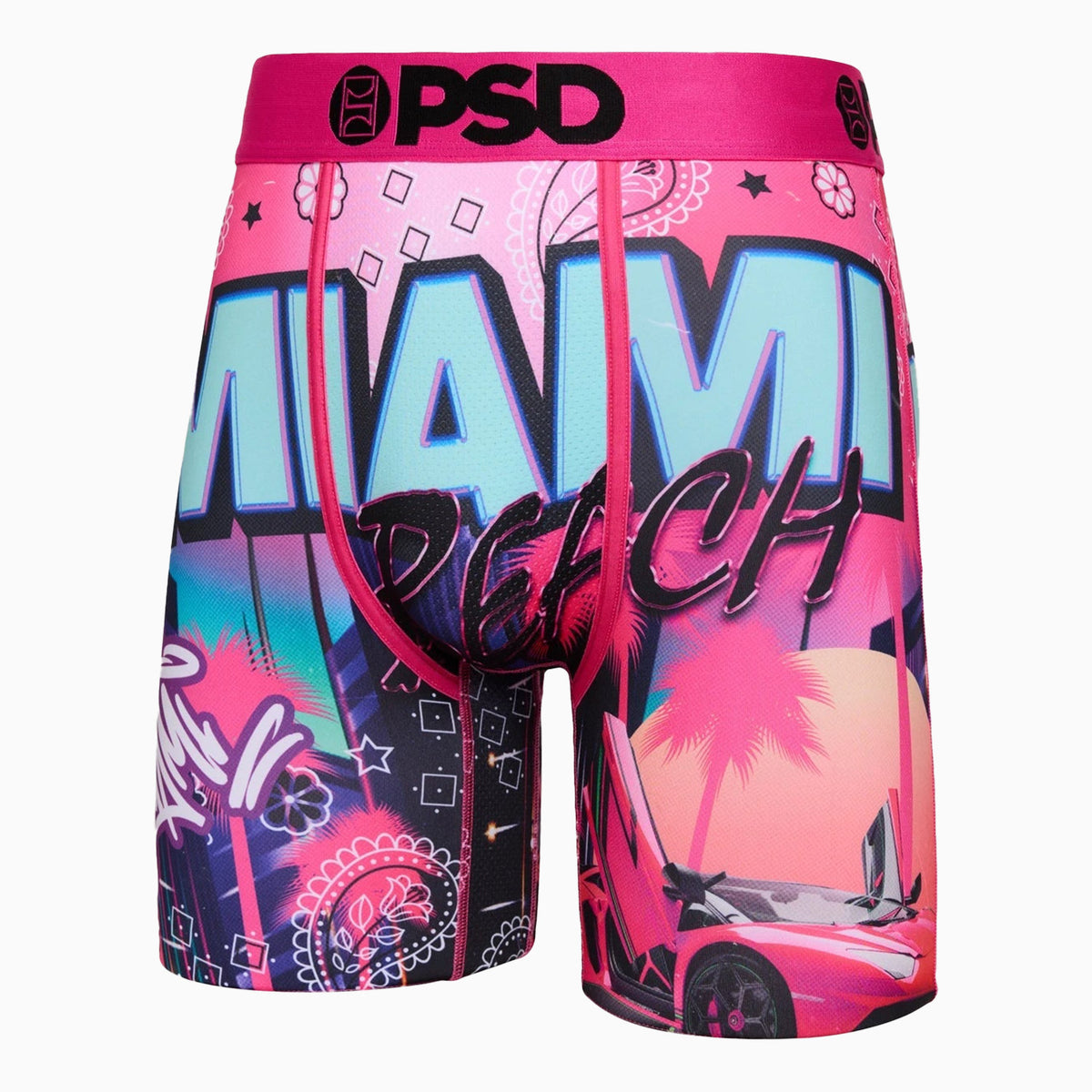 Psd Underwear Men's Miami Beach Brief Boxer
