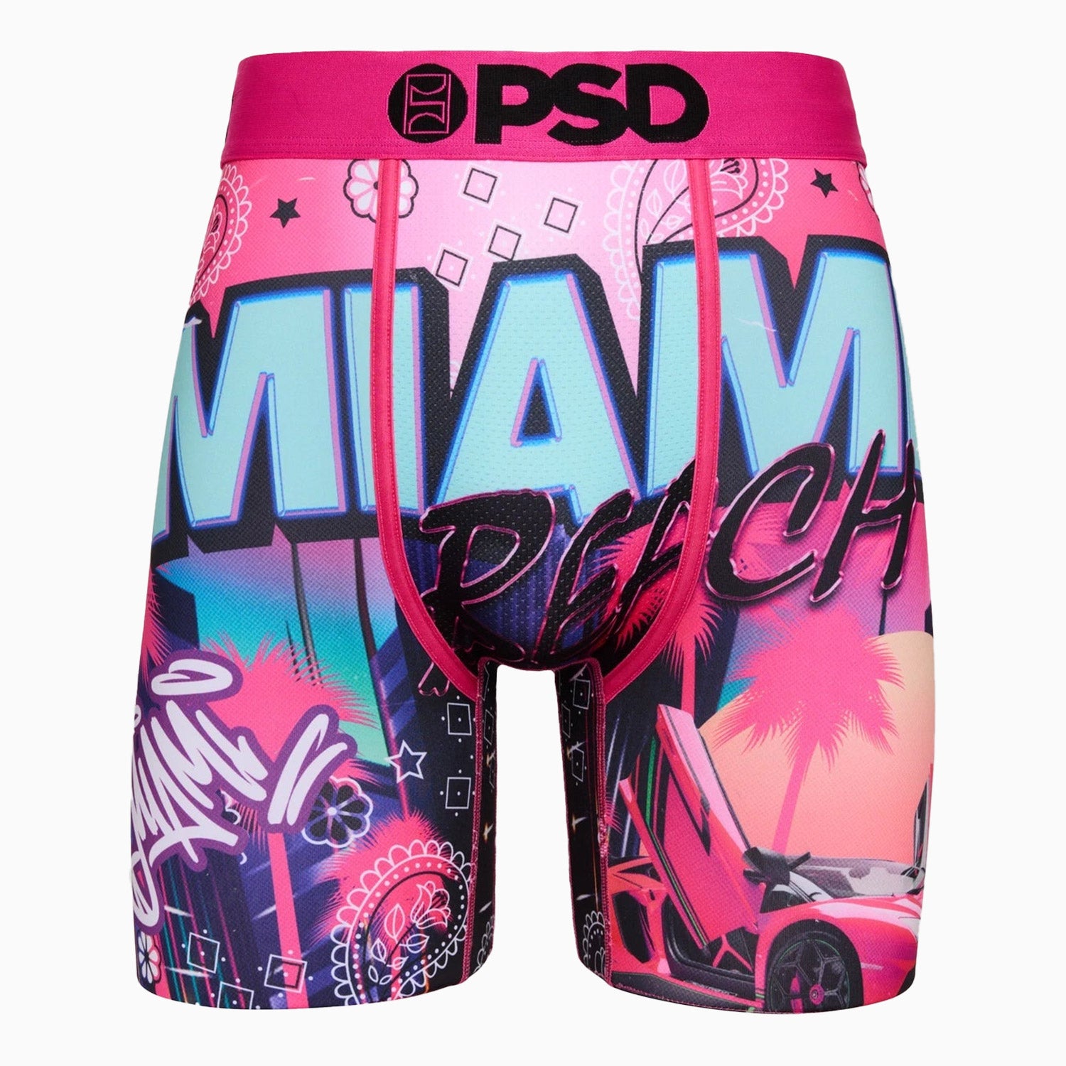 Psd Underwear Men's Miami Beach Brief Boxer