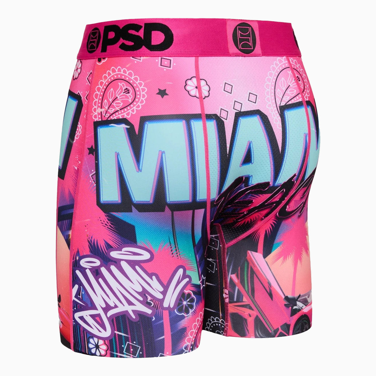Psd Underwear Men's Miami Beach Brief Boxer