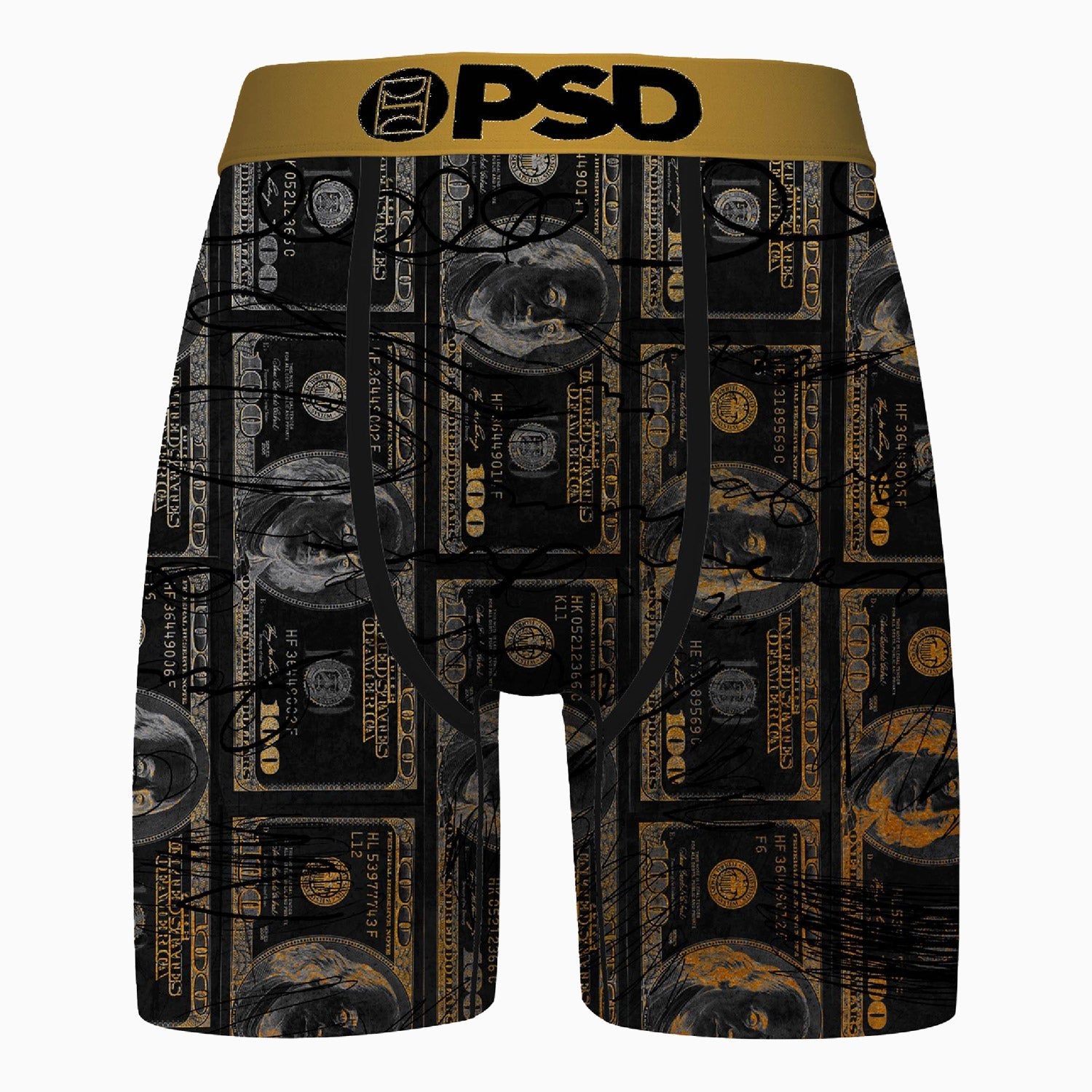 PSD Underwear Men's Money Gang Boxers Briefs