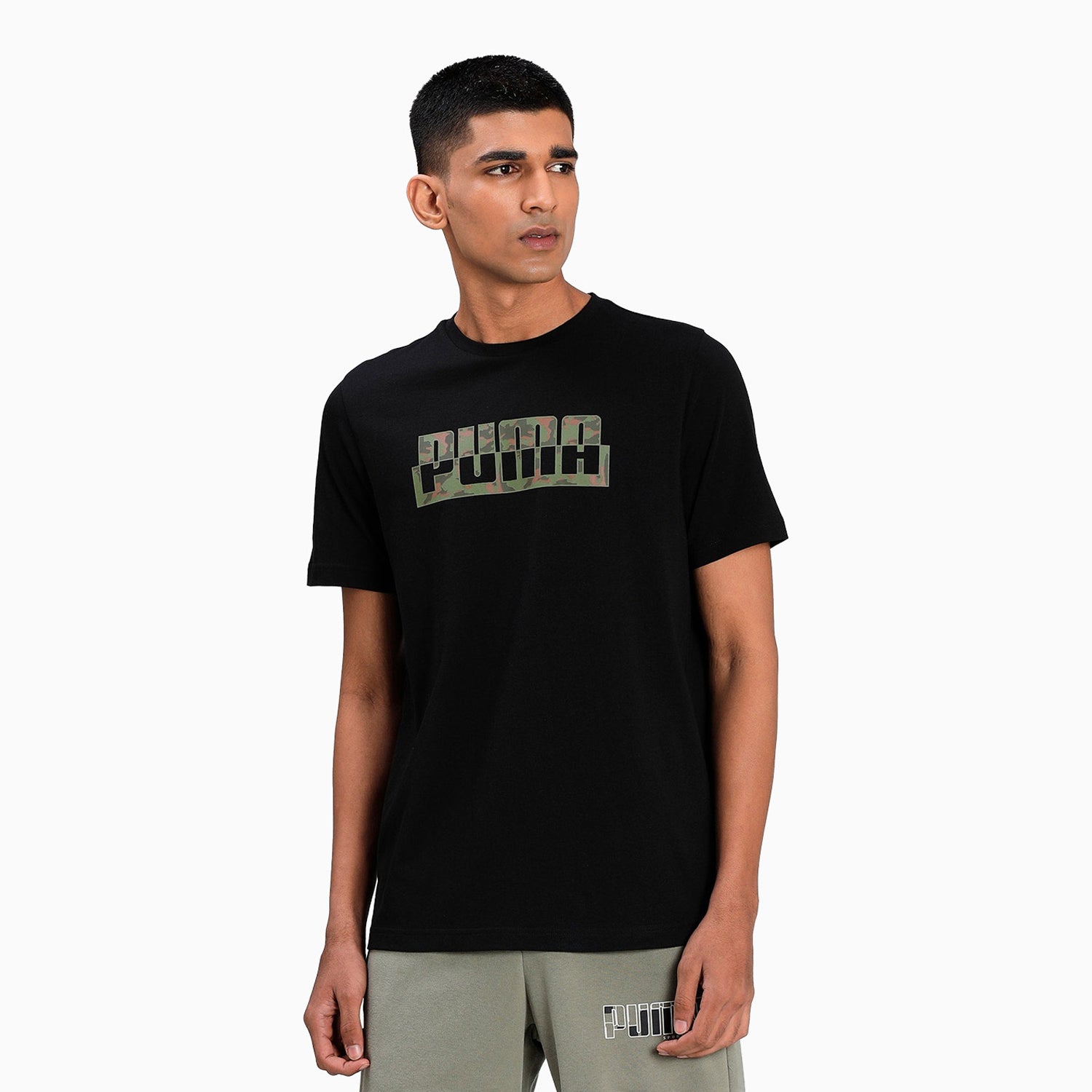 Puma Men's Core Camo Graphic T Shirt