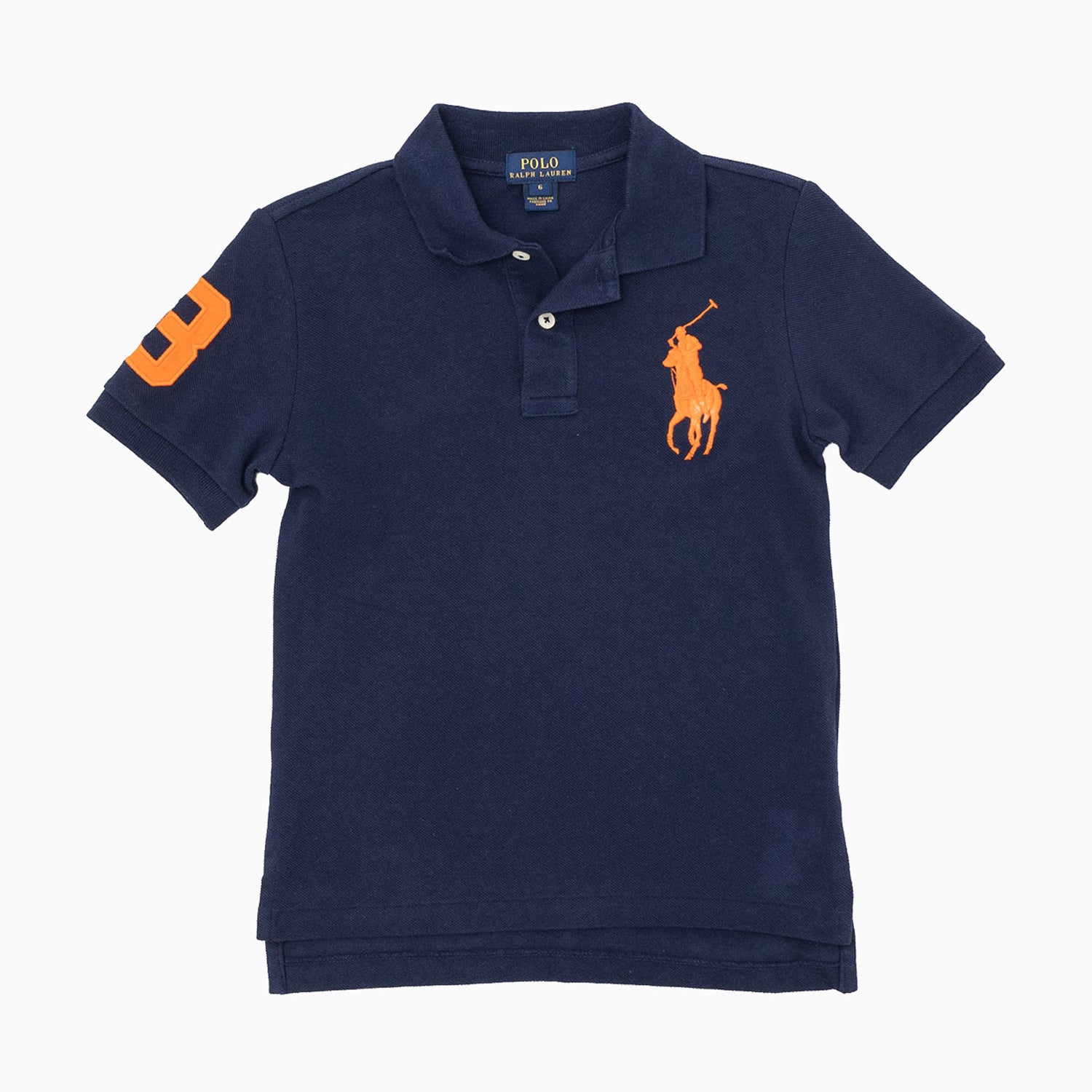 Ralph Lauren Kid's Big Logo Short Sleeve Polo Shirt