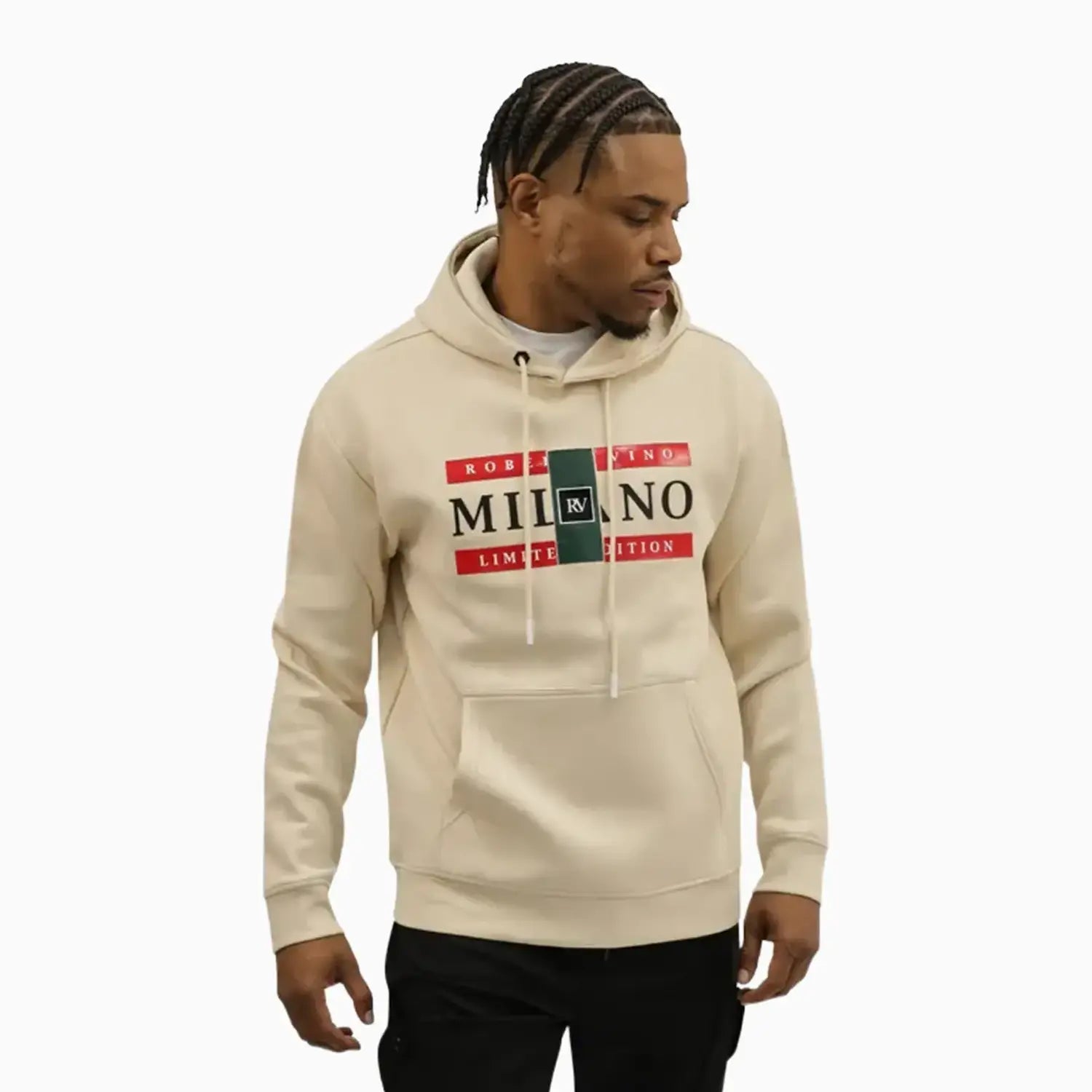 Roberto Vino Men's Classic Milano Hoodie