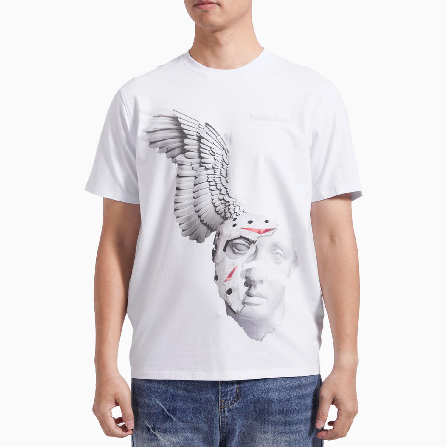 Roku Studio Men's Fallen Angel Tear T Shirt