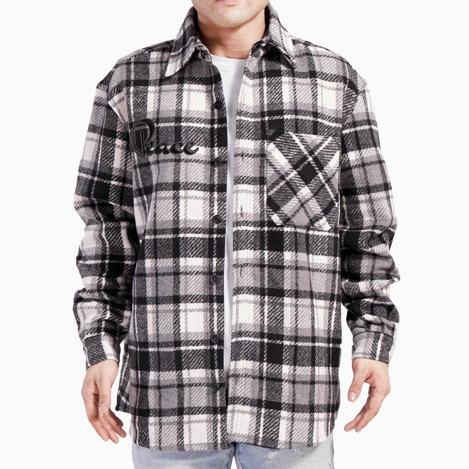 Roku Studio Men's Flying Dead Heavy Flannel Shirt