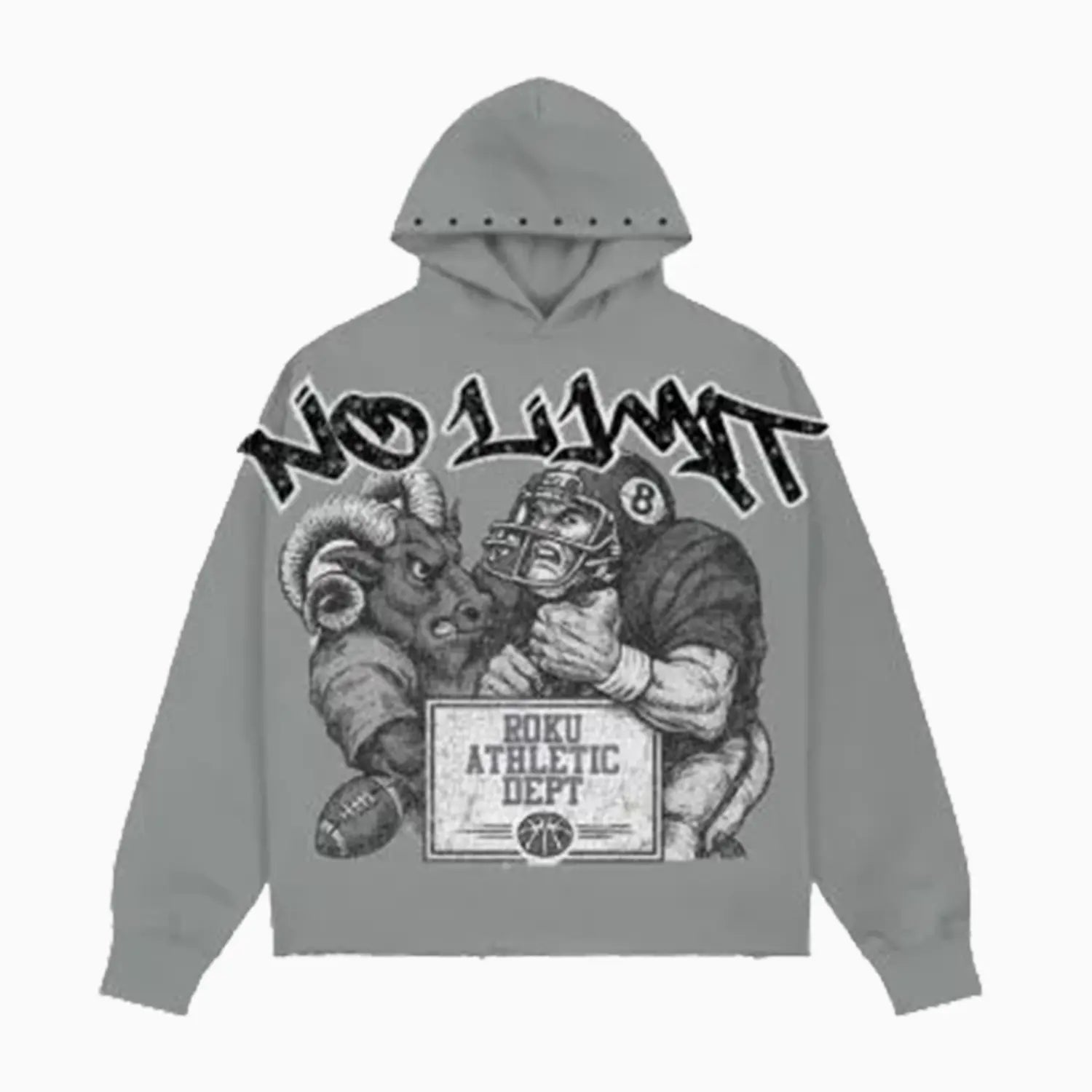Roku Studio Men's No Limit Boxy Fleece Hoodie