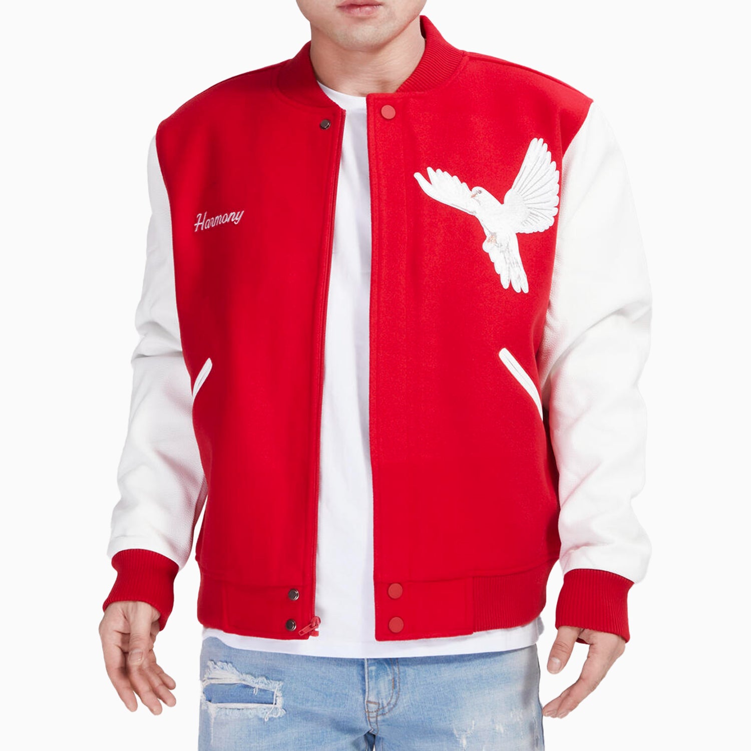 Roku Studio Men's World Harmony Varsity Jacket