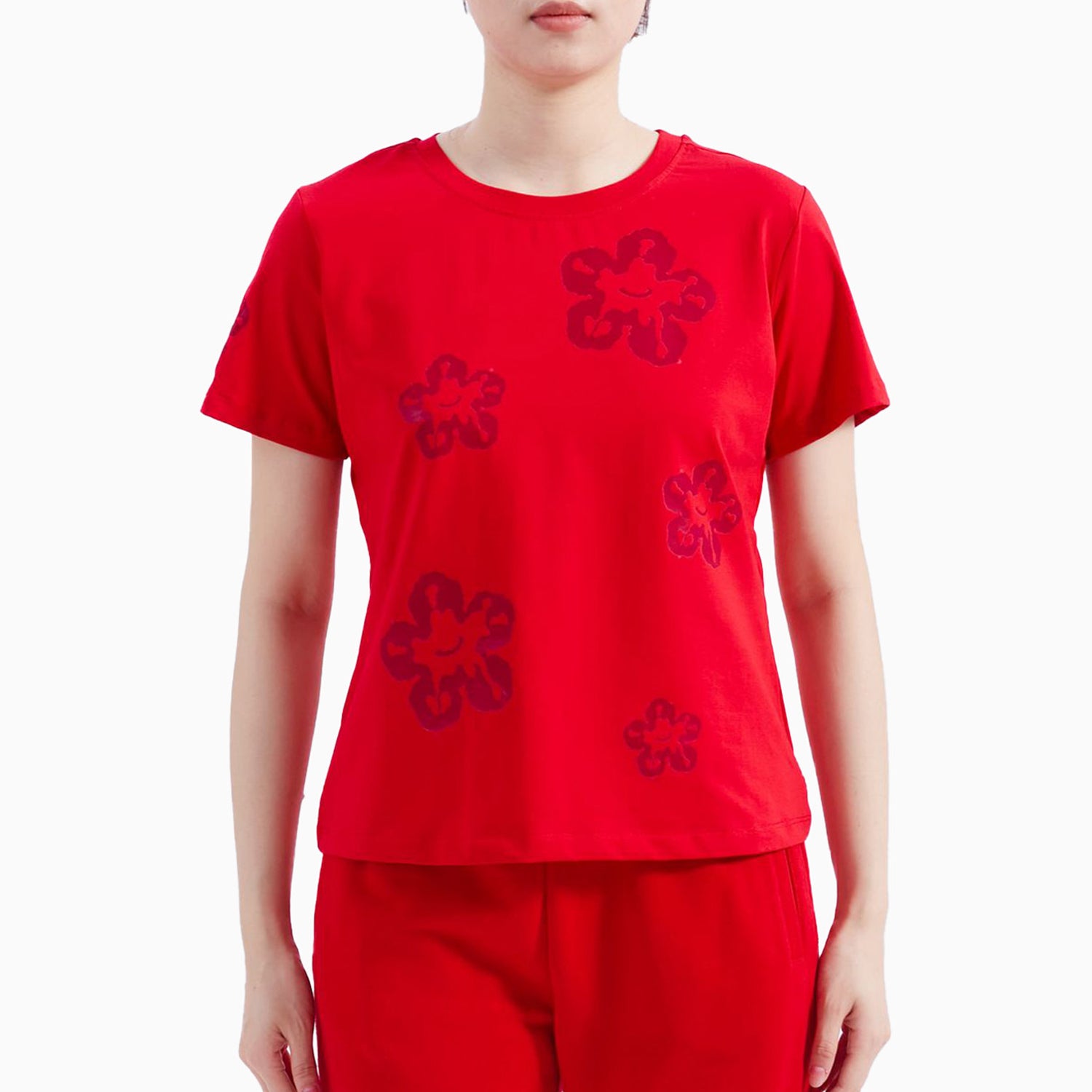 Roku Studio Women's Tone On Tone Tear Drip T-Shirt