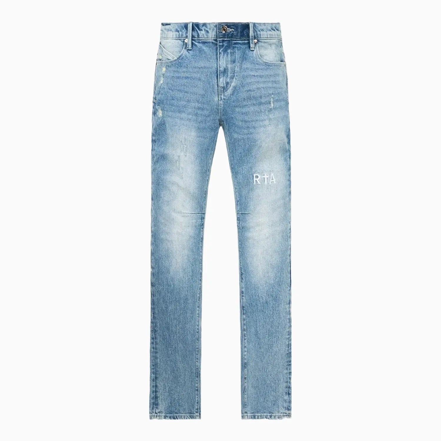 RTA Men's Clayton Logo Denim Jeans Pant