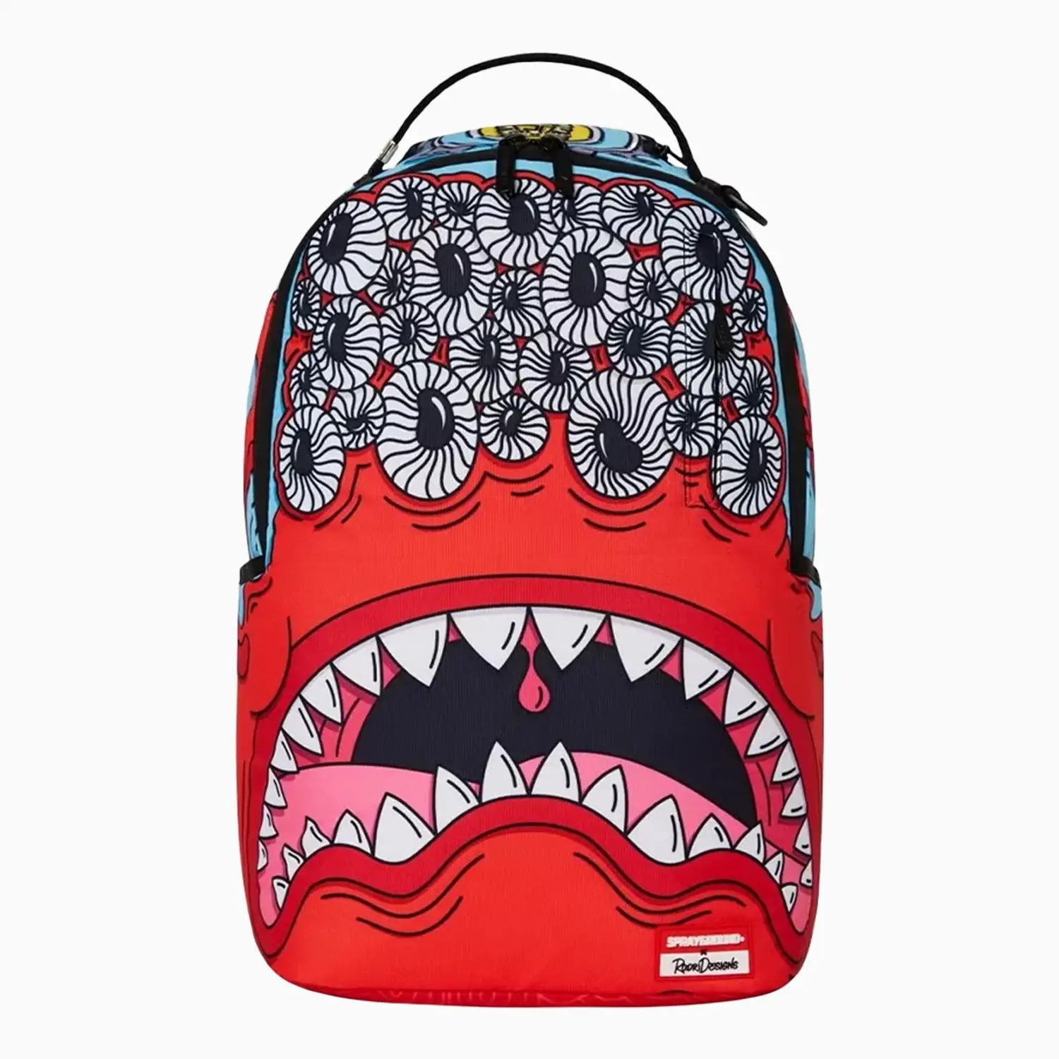 Sprayground Jorge Rodrigue Eyez Red Monster