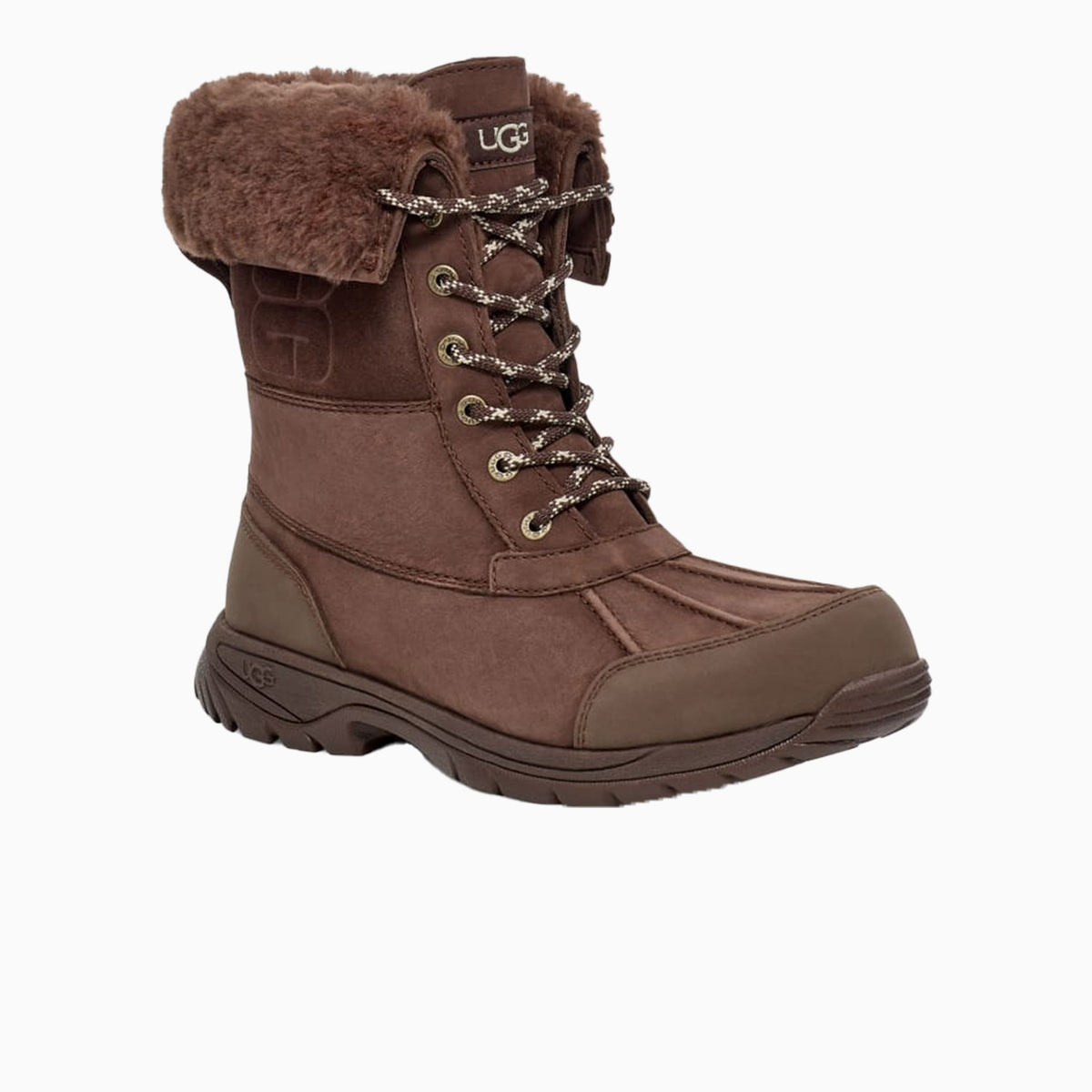 UGG Men's Butte Logo Boot Burnt Cedar