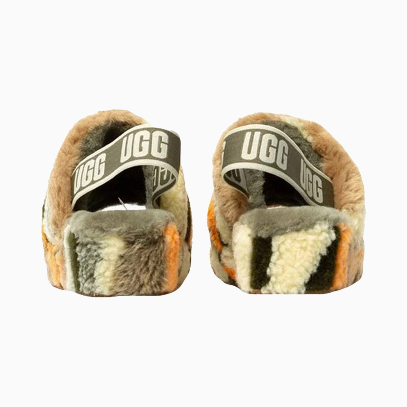 UGG Women's Fluff Yeah Slide Cali Collage
