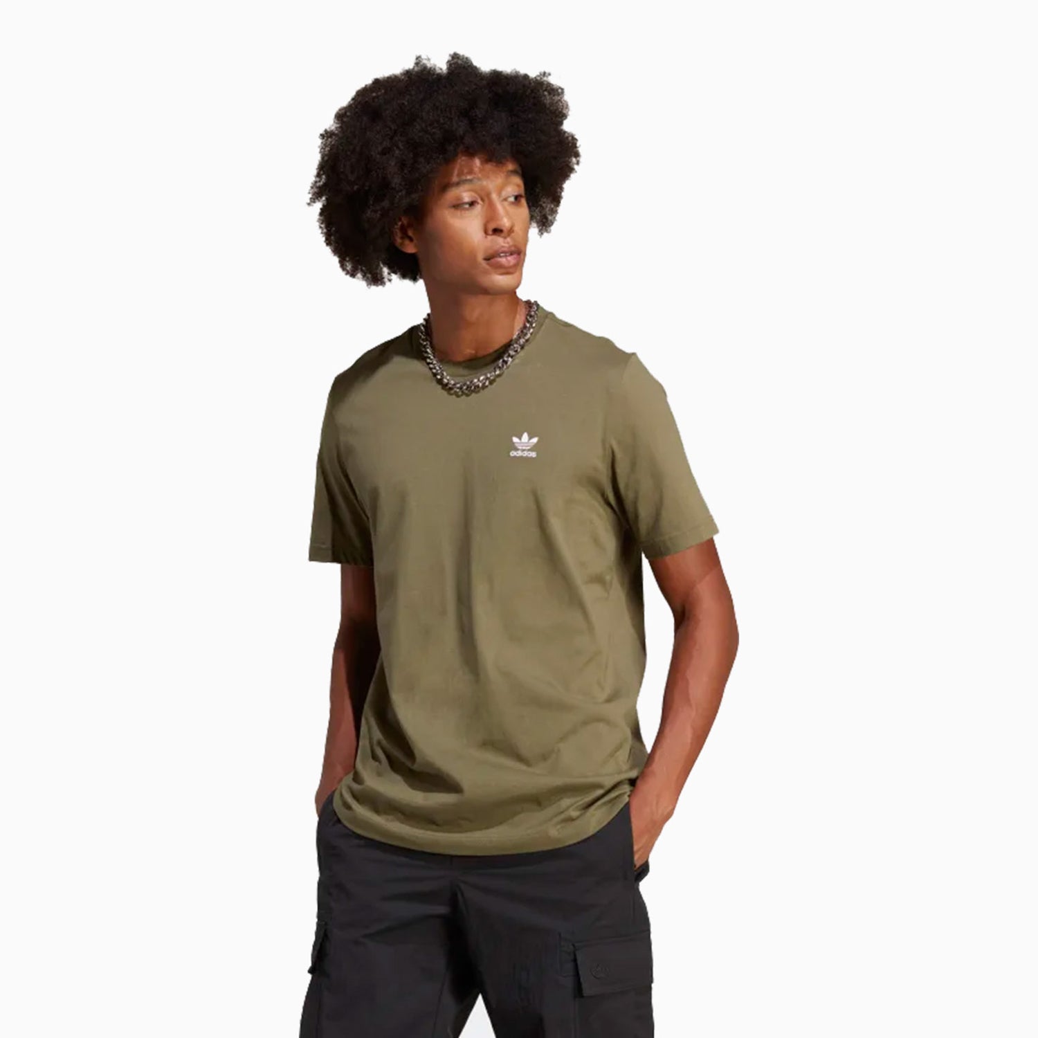 adidas Men's Trefoil Essential Tee